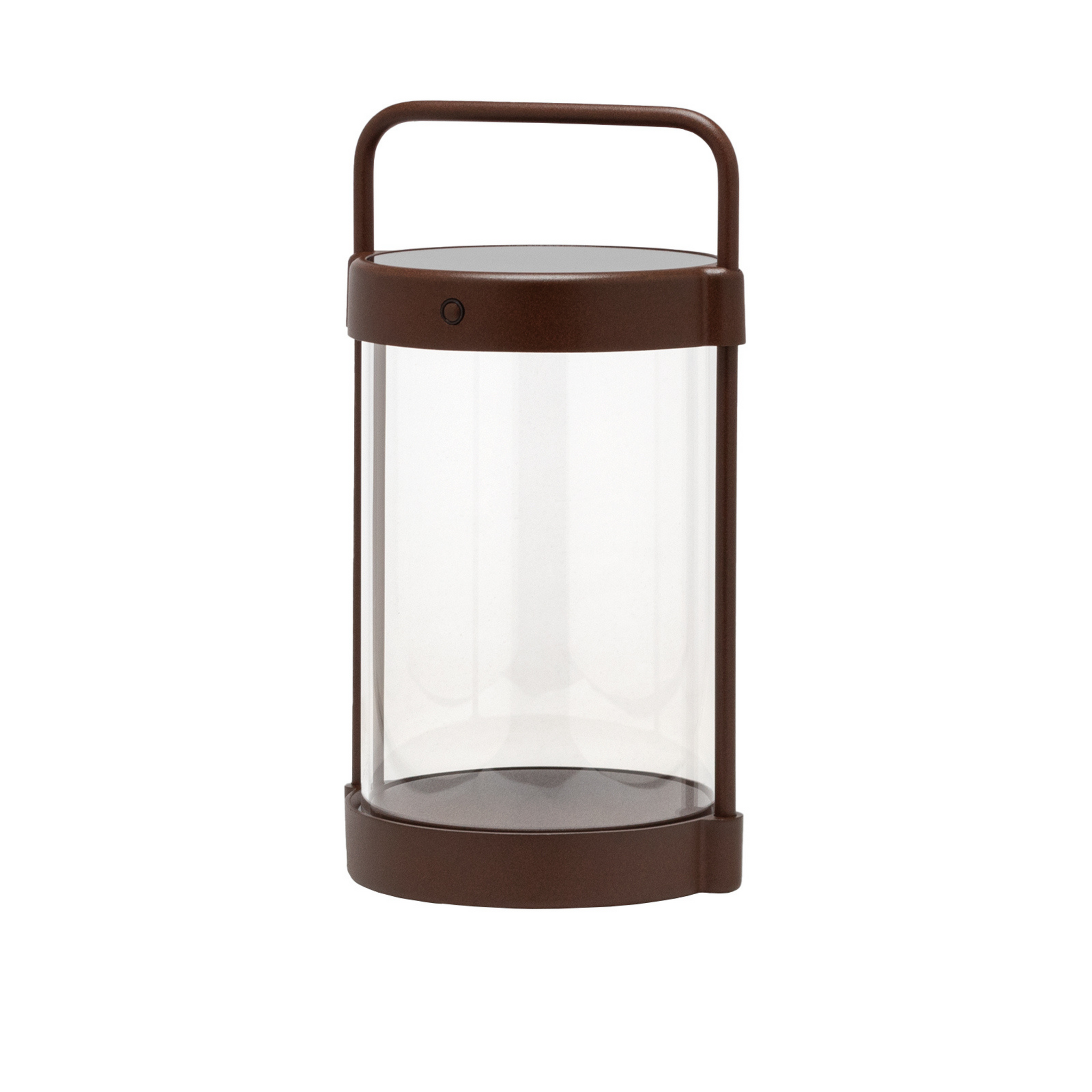 Caia LED Solar Lantern Corten – Warm Outdoor Light with Sensor & Dimming