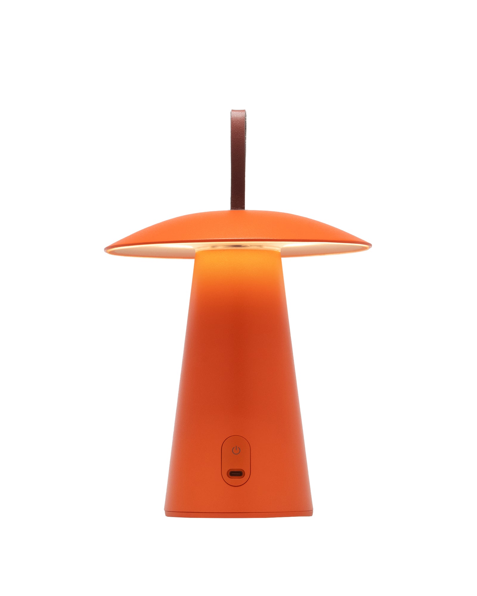 Lyvo LED Table Lamp Orange – Portable Design Light with Dimming Function